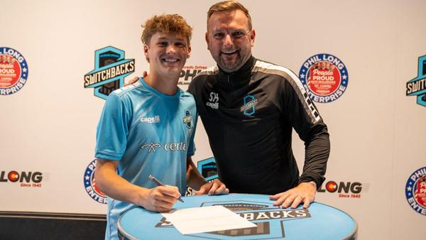 Switchbacks add Caden Hickox as USL Academy signing