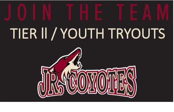 Tier II / Youth Tryouts - Jr Coyotes