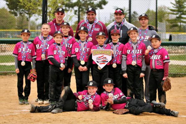 Rage Baseball 10U wins Elgin Mother’s Day silver series championship.