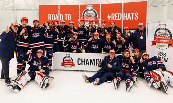 RECAP: Capitals, Waxers win #RedHats at 2026 OMHA Championships
