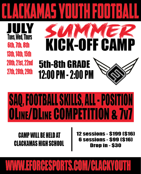 EForce Football Summer Camp 2021