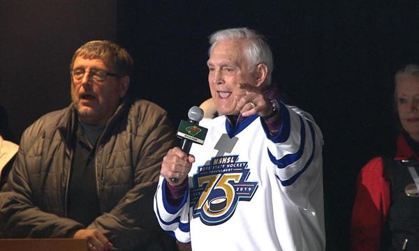 Lou Nanne Continues Run With 55th Year Calling MSHSL Boys State Tournament