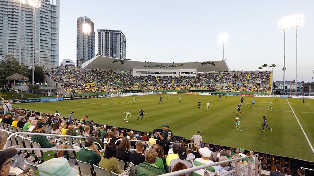 USL Stadiums Provide Unique Backdrops