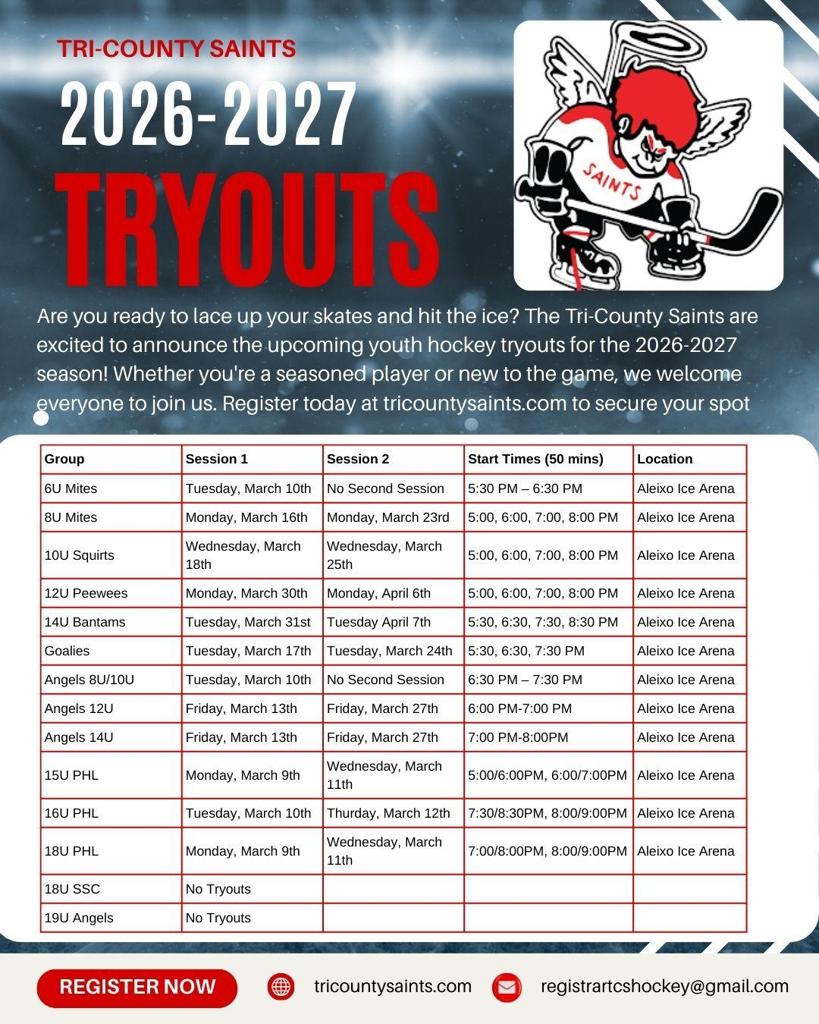 Tri-County Saints Youth Hockey