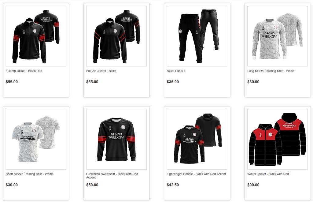 OWSC Club Apparel