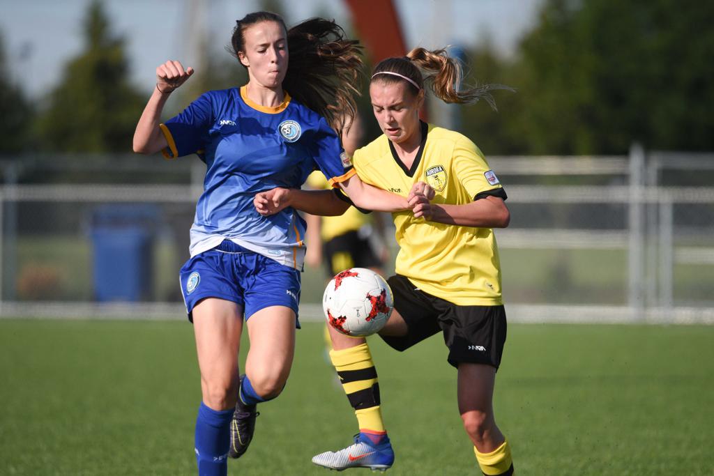 Burlington Bayhawks edged Aurora FC in U-16 Girls OPDL Cup Final