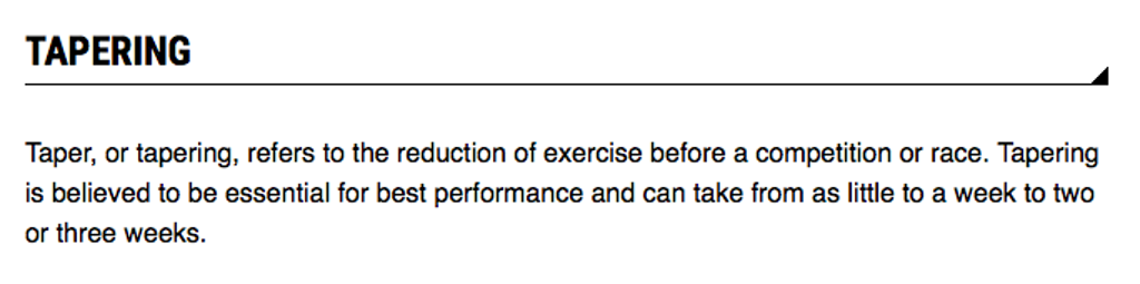 Tips on Tapering for a Marathon or Half Marathon