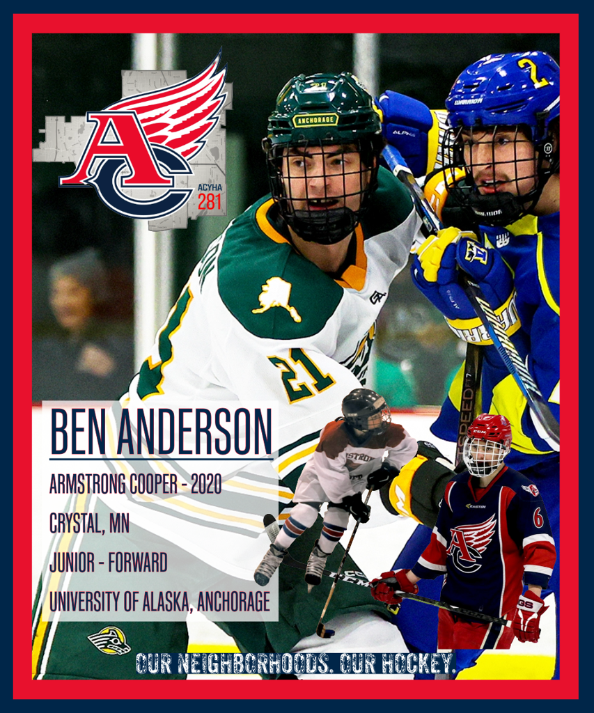 Seizing the Moments: Ben Anderson's path from ACYHA to Tier 3 to Division I