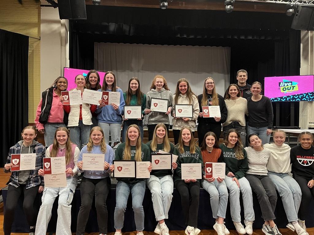 Hillcrest Girls Basketball Awards
