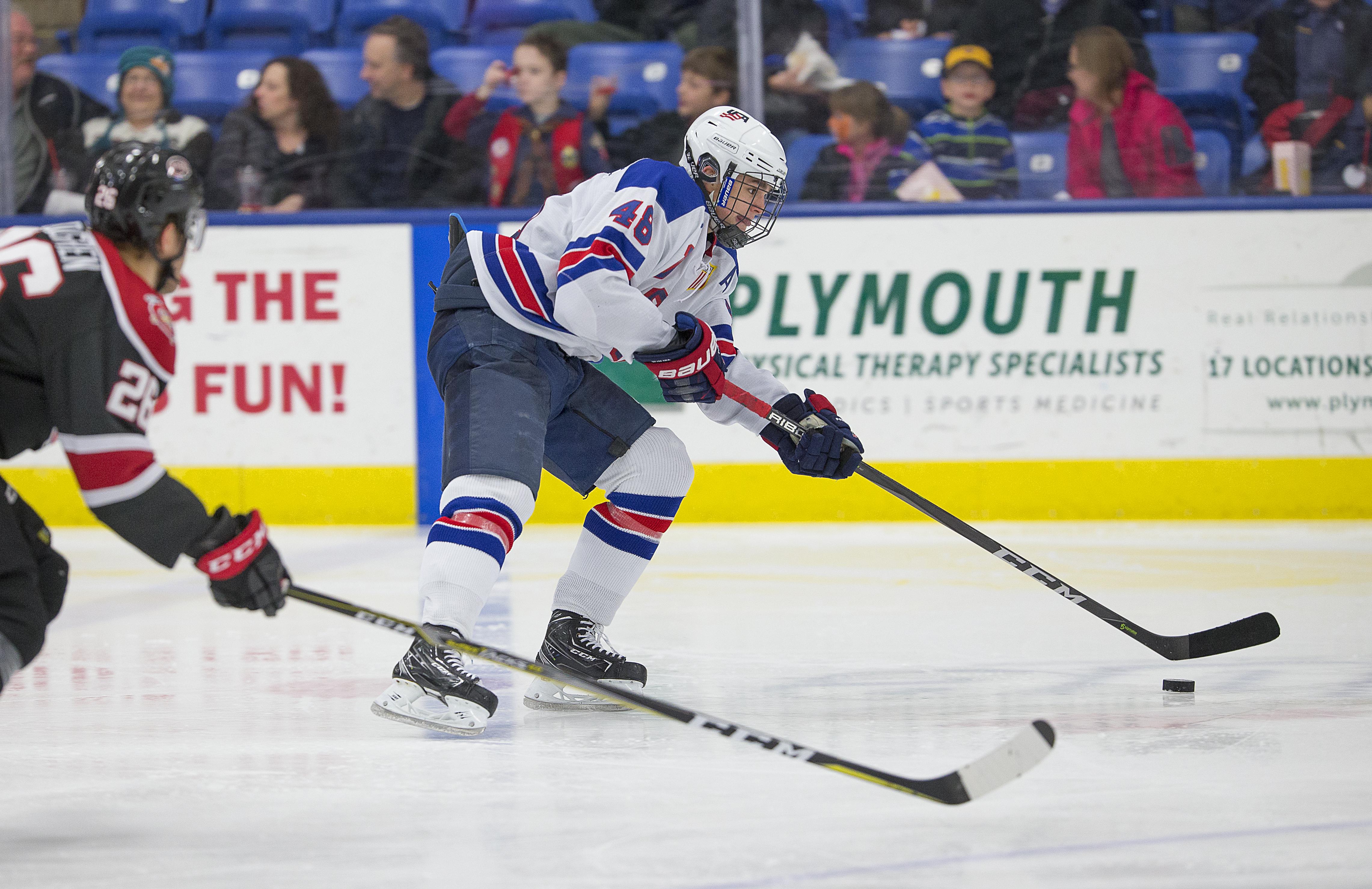 Love of Hockey Instilled in Alex Turcotte Early On