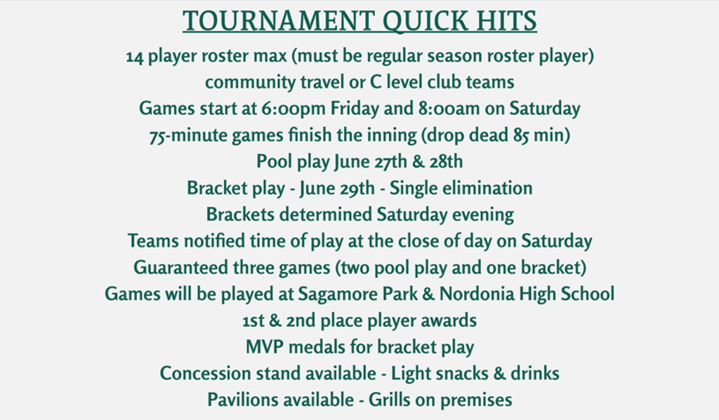 Softball Bash