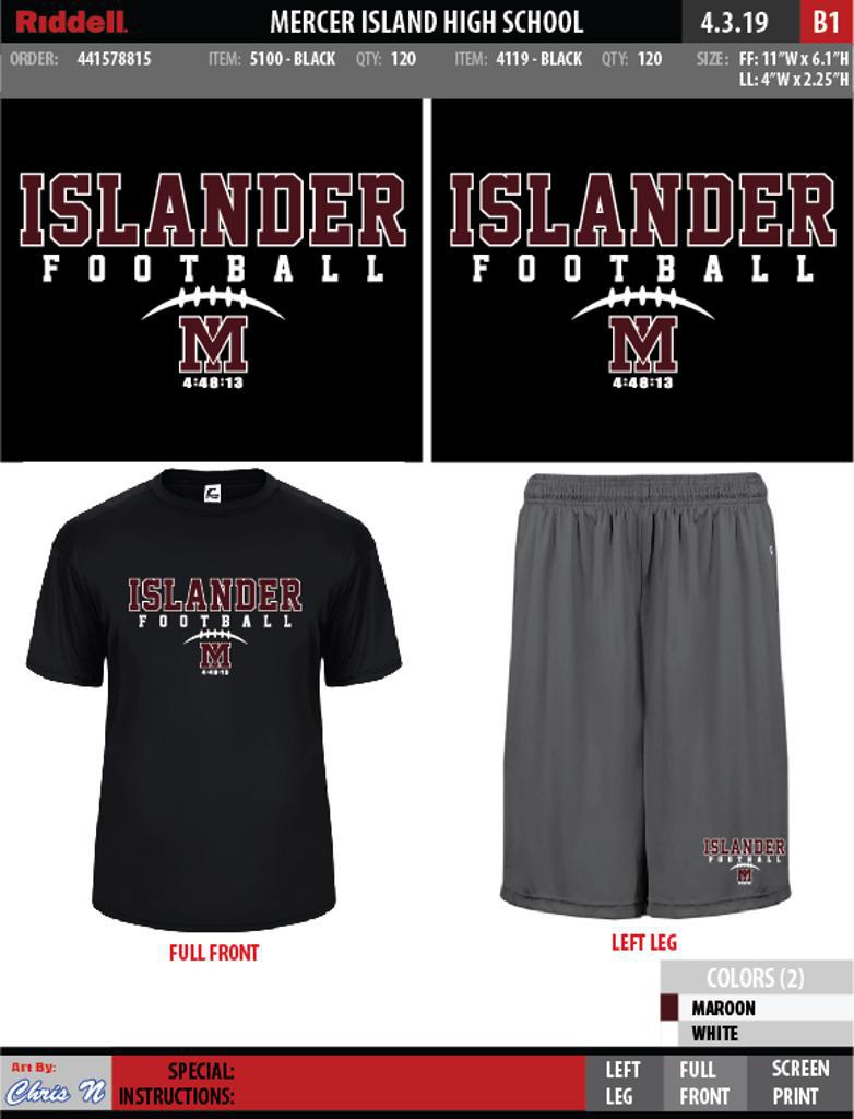 Welcome | 2021 Spirit Pack Order Form | Mercer Island Islanders Football
