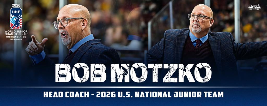Motzko Named Head Coach of 2026 U.S. National Junior Team