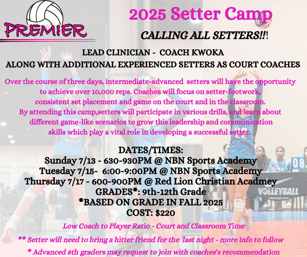 2025 Setter Camp