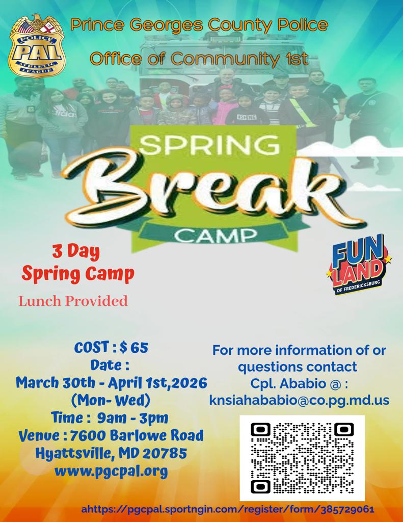PAL Spring Break Camp